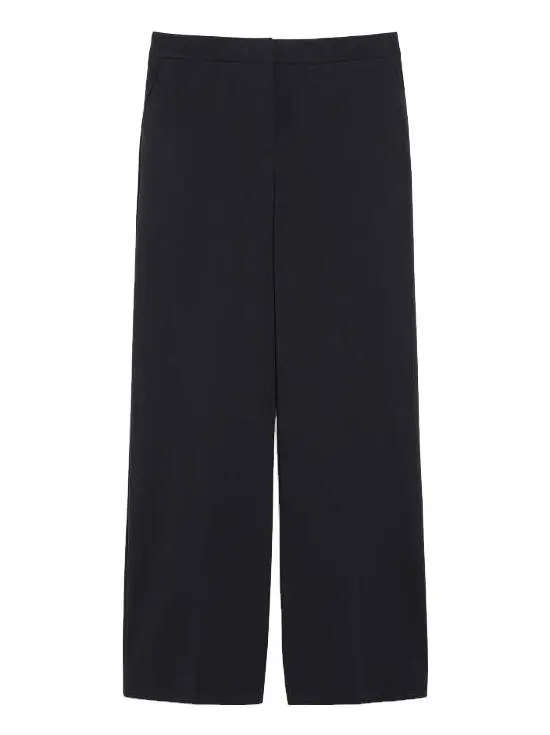 Max Mara Jersey Pants - Black