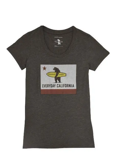 EVERYDAY CALIFORNIA La Hermosa Tee - Charcoal