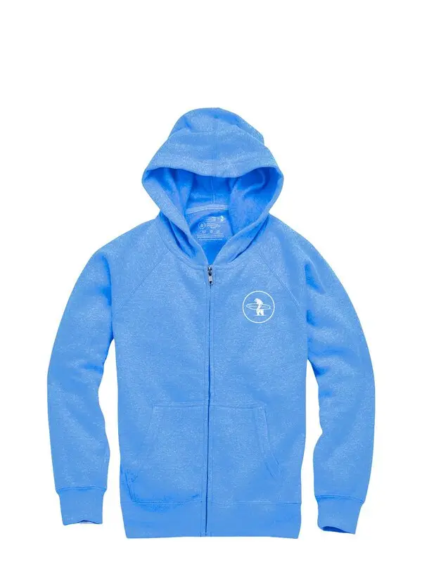 EVERYDAY CALIFORNIA Mini Zip-up Hoodie - Pacific