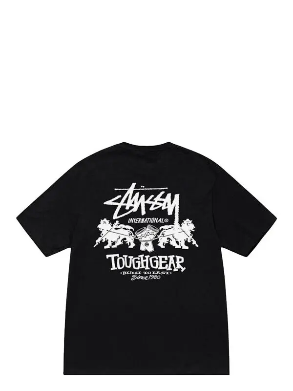 StÜssy Tough Gear International Tee Shirt - Black