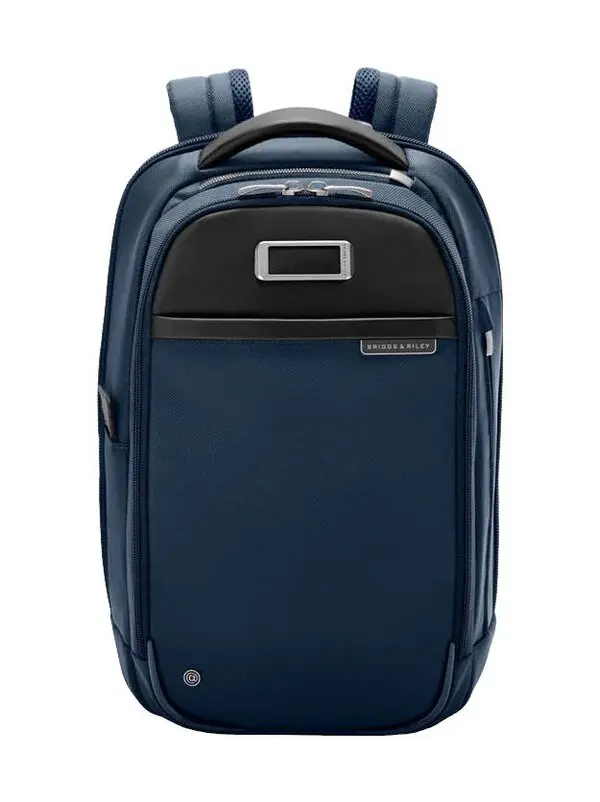 Briggs & Riley Work Slim Backpack - Navy