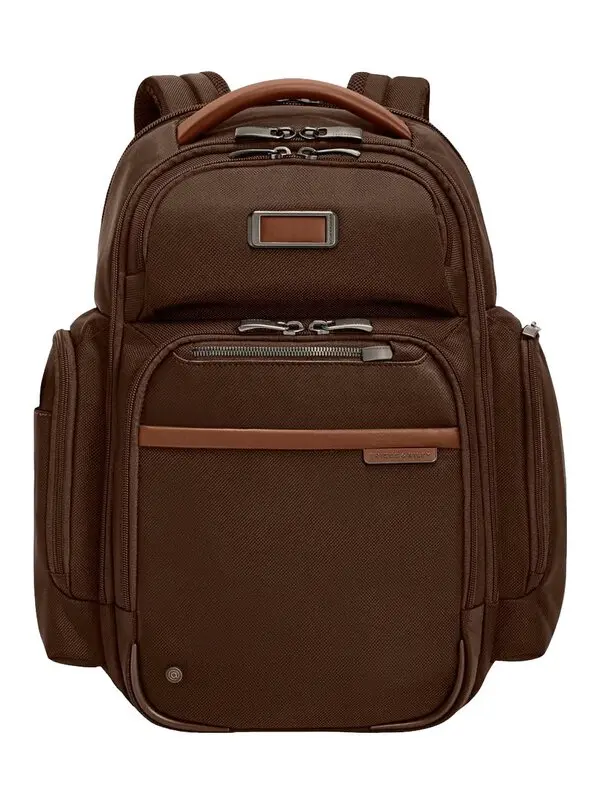 Briggs & Riley Work Large Cargo Backpack - Chocolate