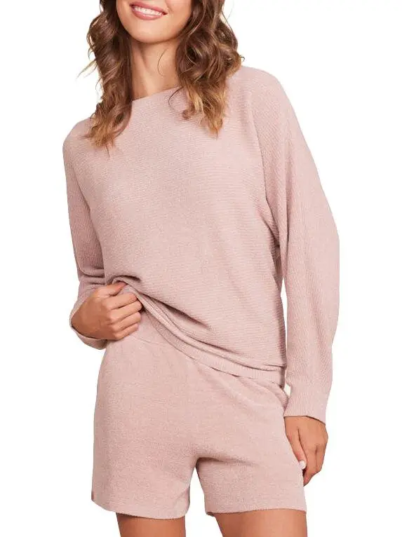 Barefoot Dreams Cozychic Ultra Lite Lounge Pullover - Teaberry