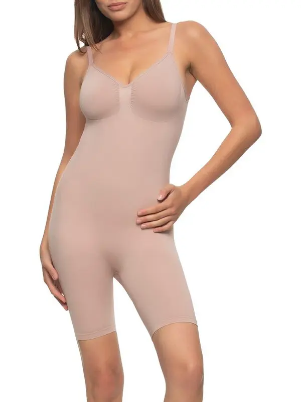 Felina Sculpting Romper - Rose Tan