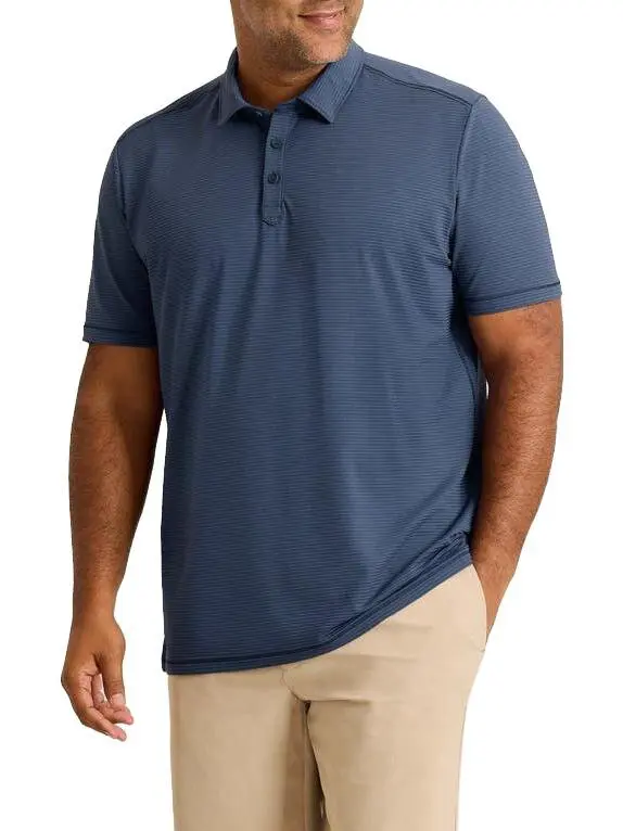 Tommy Bahama Costa Wave Polo - Hudson Blue
