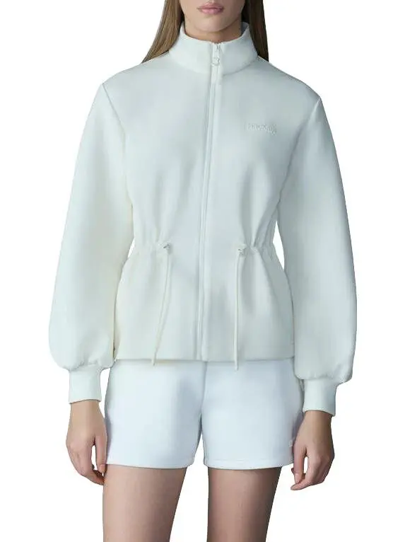 Mackage Finola Double Face Jersey Jacket - Cream