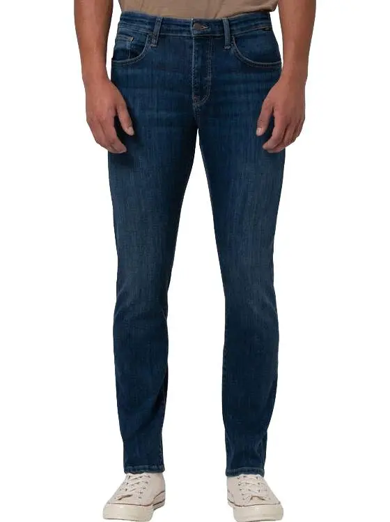 MAVI Marcus Slim Straight Leg Jeans - Dark Brushed Supermove