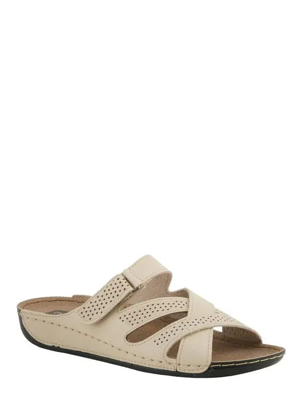 SPRING STEP SHOES Karl Slide Sandal - Beige
