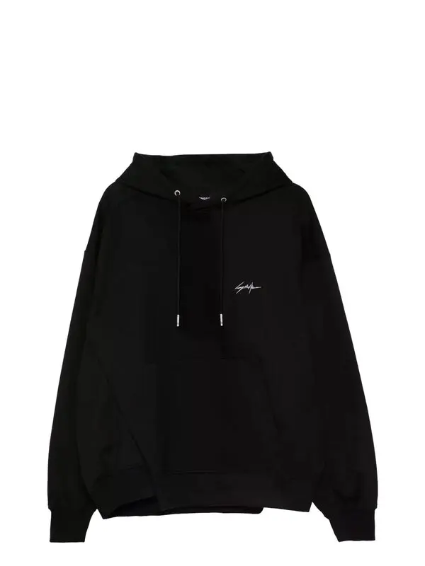 SONGZIO Autograph Asymmetric Hoodie - Black