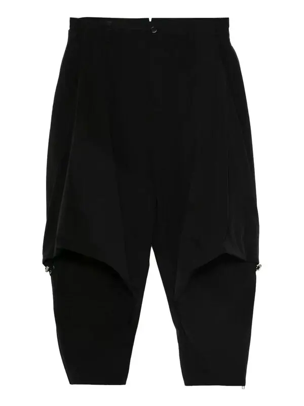 SONGZIO Dart Detailing Trousers - Black
