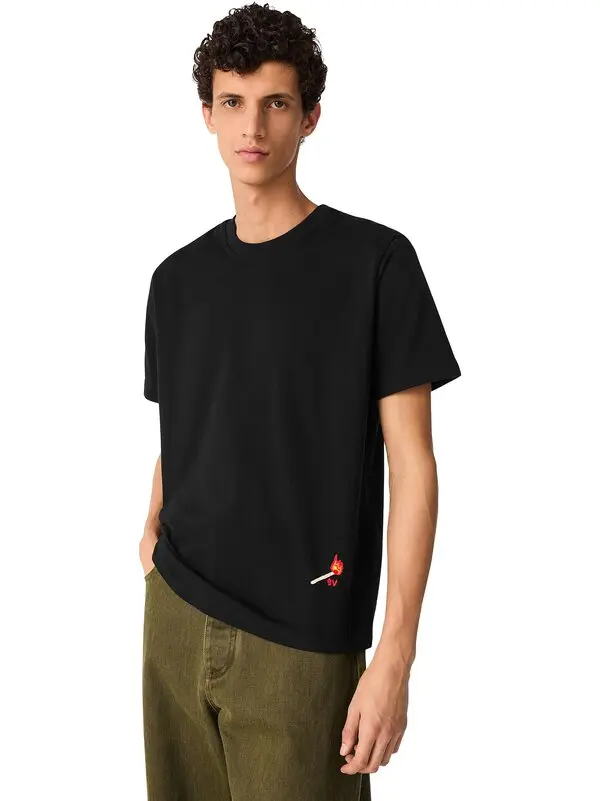 BOTTEGA  VENETA Cotton Jersey T-shirt - Black