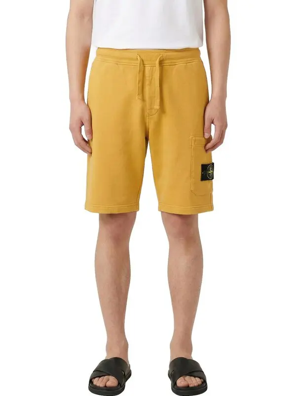 Stone Island Shorts - Yellow