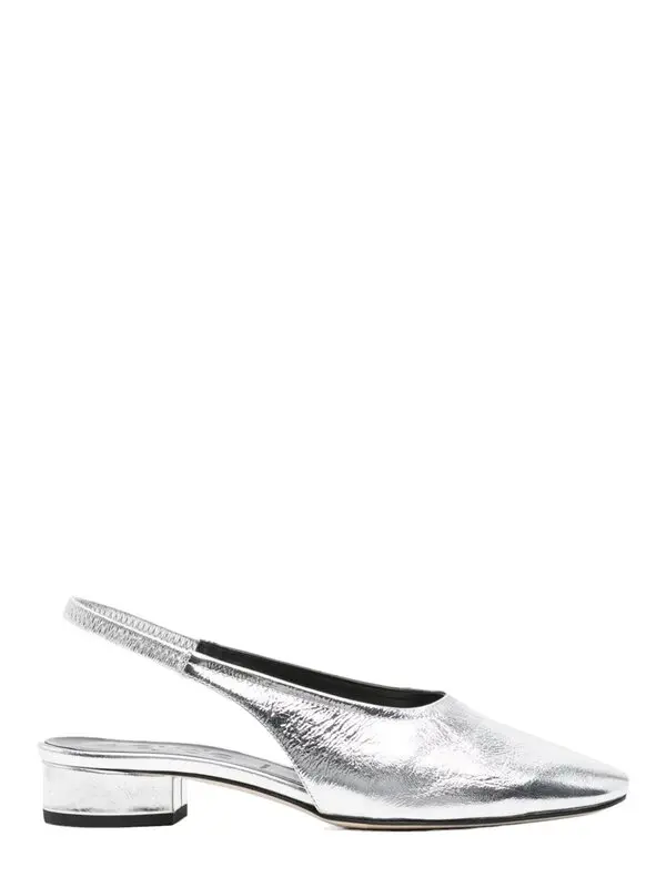 AeydĒ Slingback Pumps - Silver