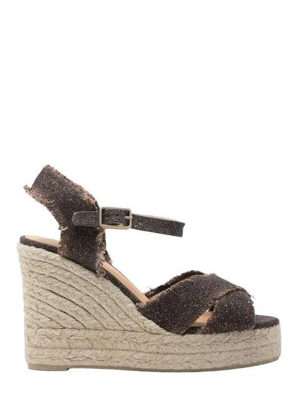 CastaÑer Espadrille Wedge Sandal - Brown