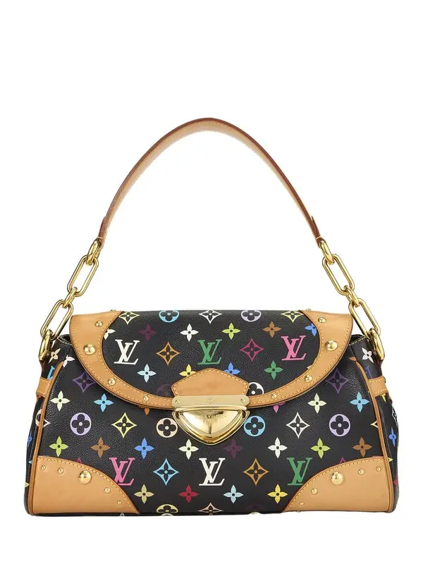LOUIS VUITTON Takashi Murakami Monogram Multicolore Beverly - Black