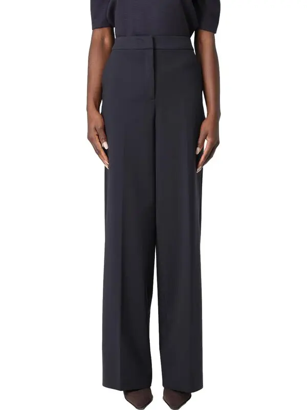 Max Mara Wide Leg Trousers - Blue