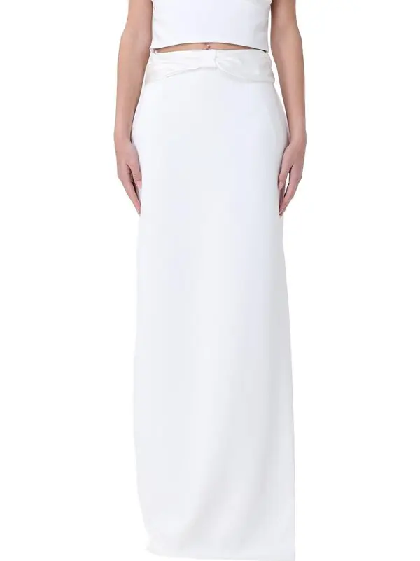 Elisabetta Franchi Maxi Skirt - Ivory