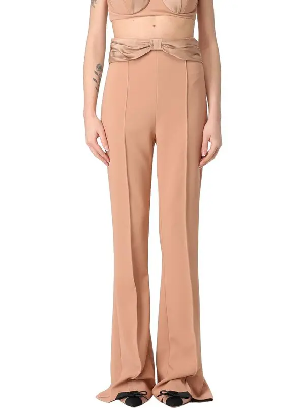 Elisabetta Franchi Trousers - Nude