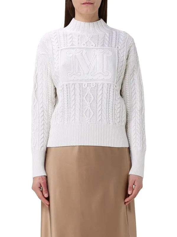 Max Mara Pullover Sweater - White