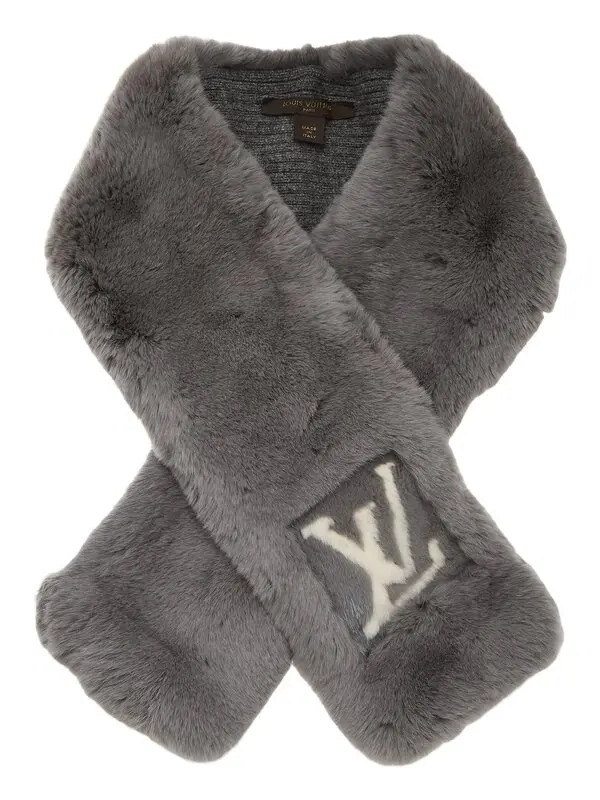 LOUIS VUITTON Lapin Muffler - Grey