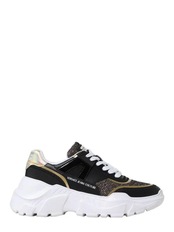 Versace Lace-up Sneakers - Black