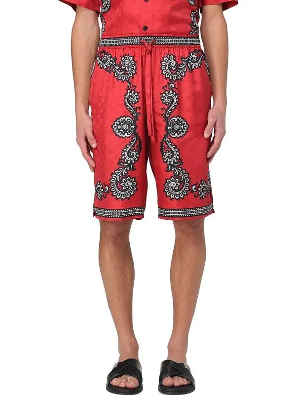 Dolce & Gabbana Printed Shorts - Red