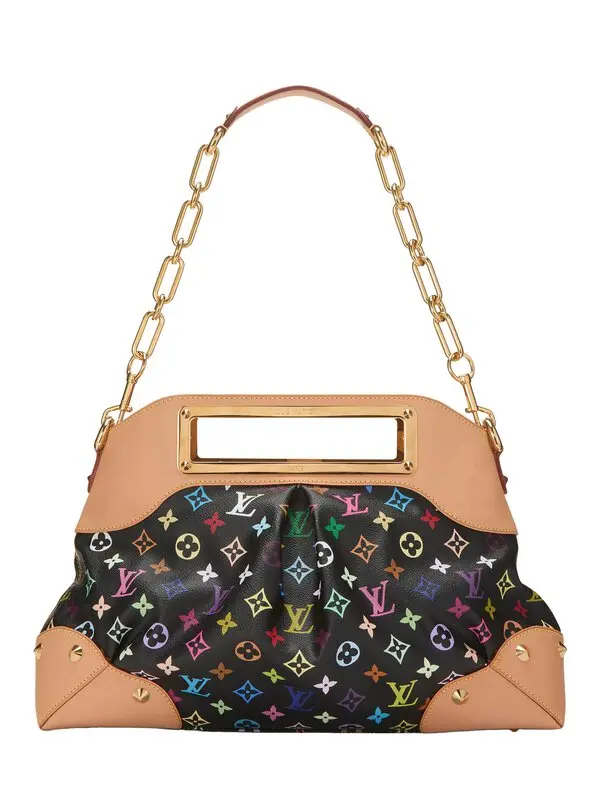 LOUIS VUITTON Takashi Murakami X Monogram Multicolore Judy - Black