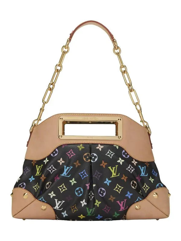 LOUIS VUITTON Takashi Murakami Monogram Multicolore Judy - Black