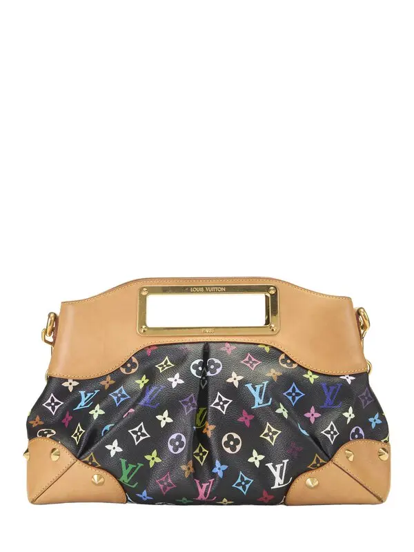 LOUIS VUITTON Takashi Murakami X Monogram Multicolore Judy - Black