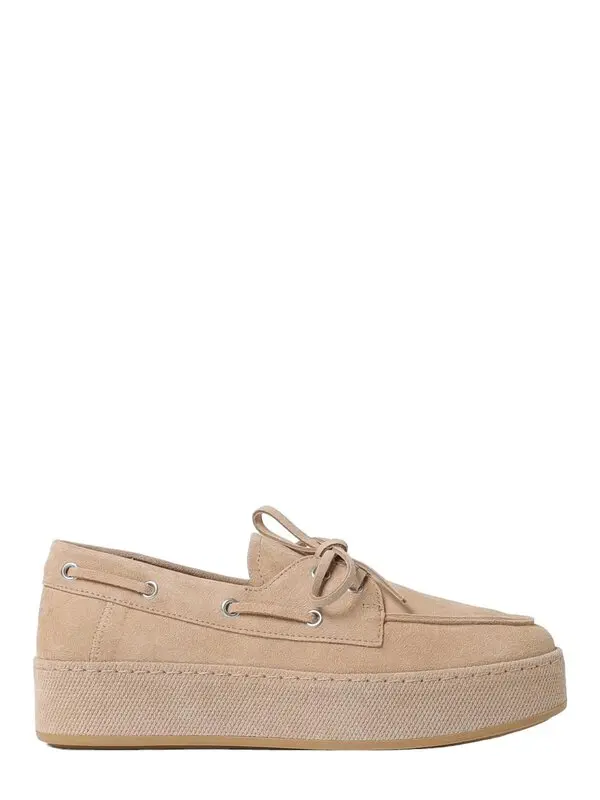 Hogan Suede Platform Loafers - Pink