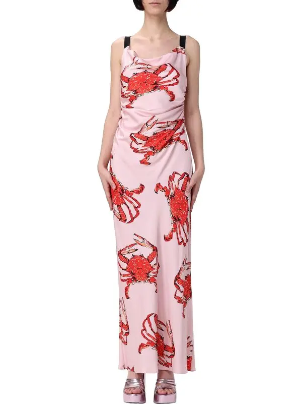 MSGM Printed Dress - Pink