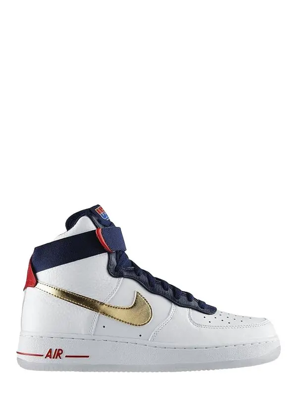 Nike Air Force 1 High Premium 'usa Olympic' Sneakers - White