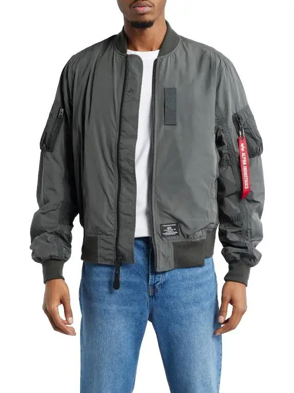 Alpha Industries L-2b Paratrooper Flight Jacket - Charcoal