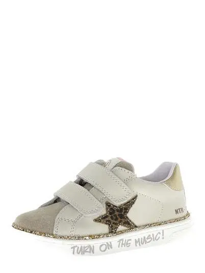 NATURINO Pinn Sneaker - Beige Milk Platinum