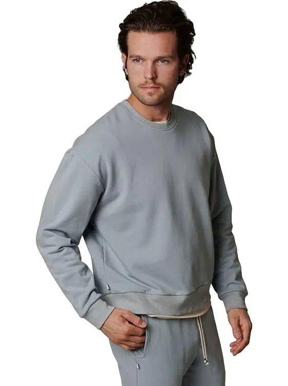 LEISURE LAB Zen Crewneck - Cloud