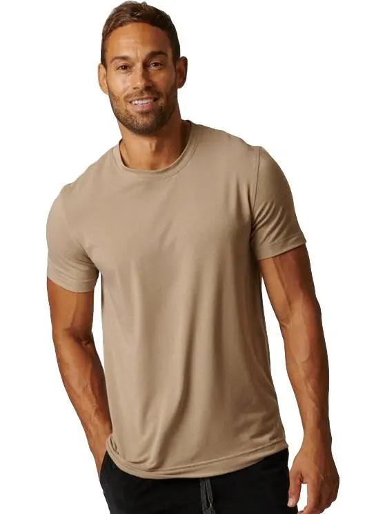 LEISURE LAB Everyday T-shirt - Dune