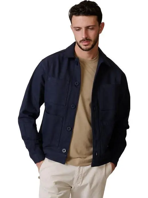 LEISURE LAB Ranch Cotton Jacket - Pacific