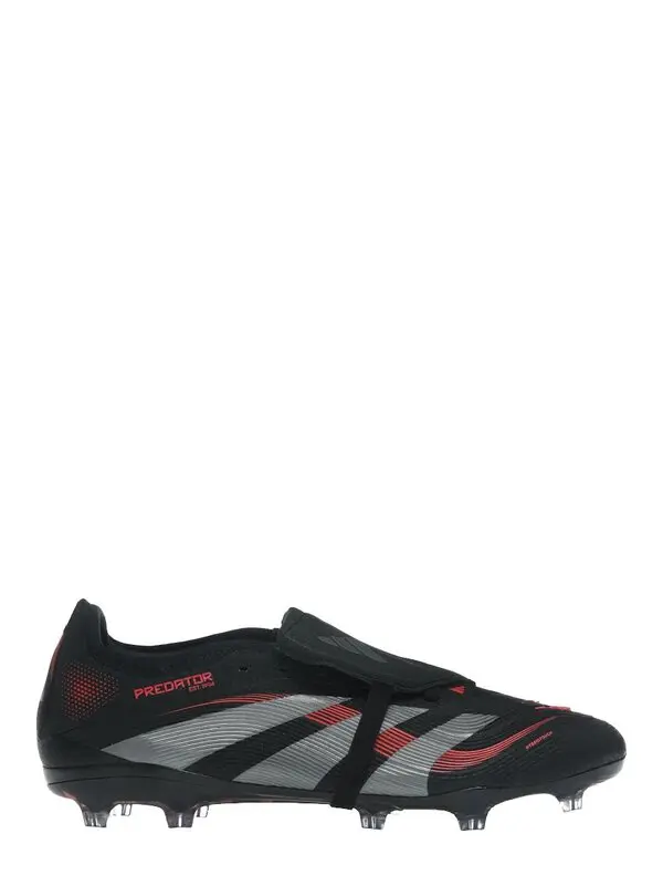 Adidas Predator Pro Foldover Tongue Fg Stealth Victory Pack - Core Black/grey Four/lucid Red