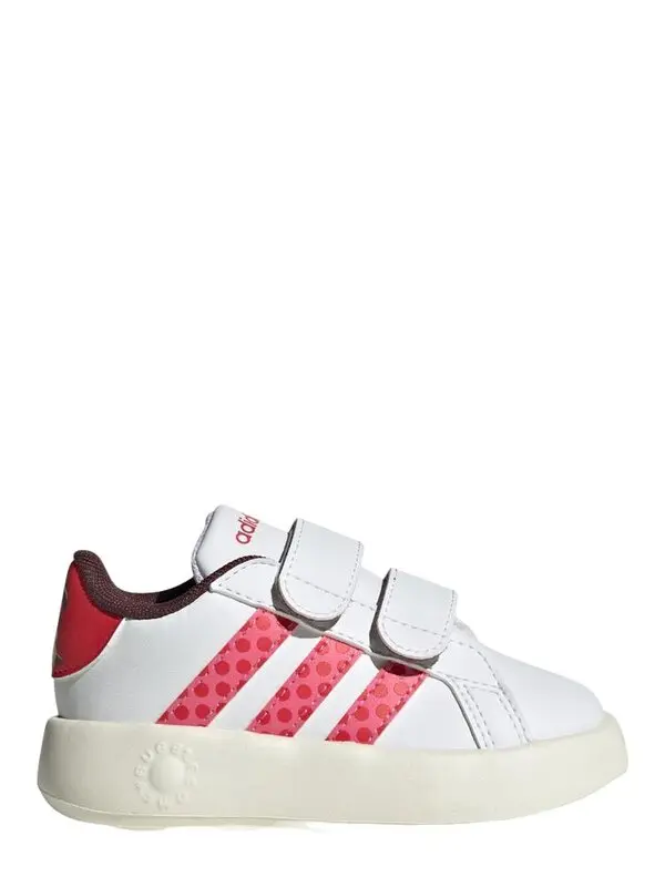 Adidas Grand Court 2.0 Disney Minnie Sneakers - Cloud White/pink Fusion/pure Ruby