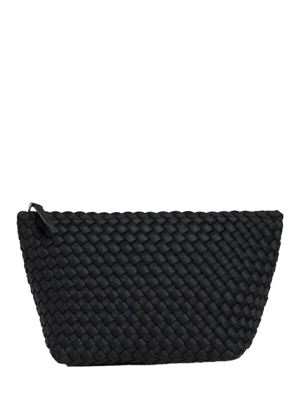 NAGHEDI Portofino Medium Makeup Bag - Black