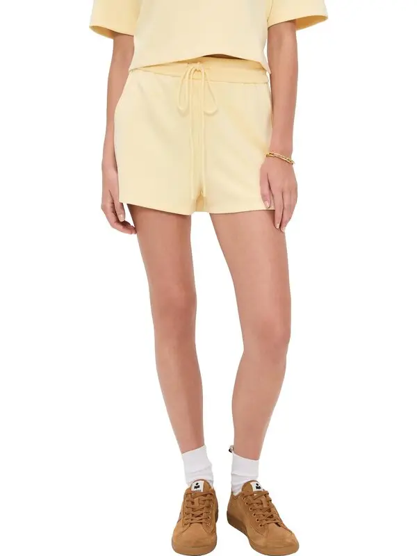 LE BOP Juliet Shorts - Butter Yellow