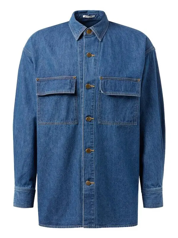 Auralee Denim Shirt - Blue