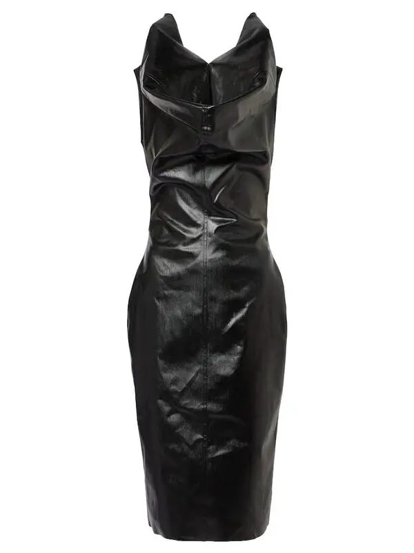 Rick Owens Cotton-blend Gown - Black
