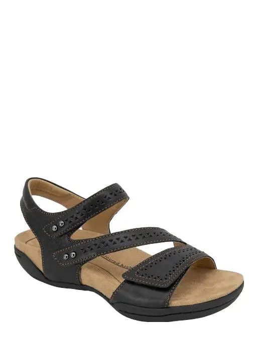 Jambu Makayla Casual Flat Sandal - Black
