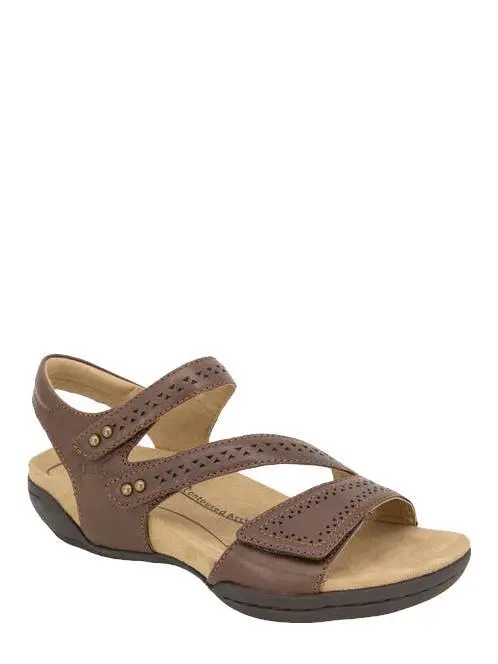 Jambu Makayla Casual Flat Sandal - Brown