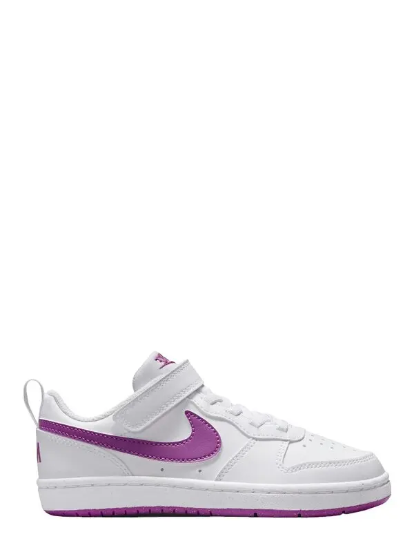 Nike Court Borough Low Recraftin Sneakers - White/hot Fuchsia
