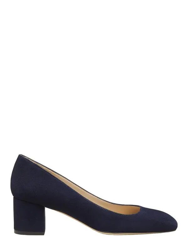 STUART WEITZMAN Maeve Suede Pumps - Nice Blue