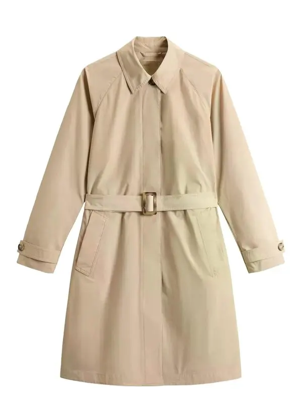 Woolrich Summer Trench Coat - Neutrals