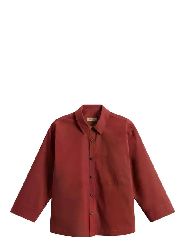 Woolrich Poplin Shirt - Red