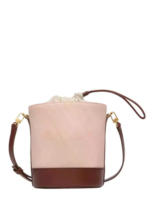 Bally Mini Bucket Bag - Dusty Petal/russet+o